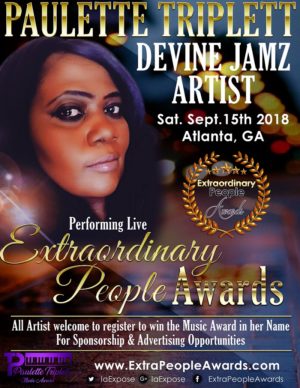 Paulette Triplett Award Presented At 2018 Extraordinary People Awards